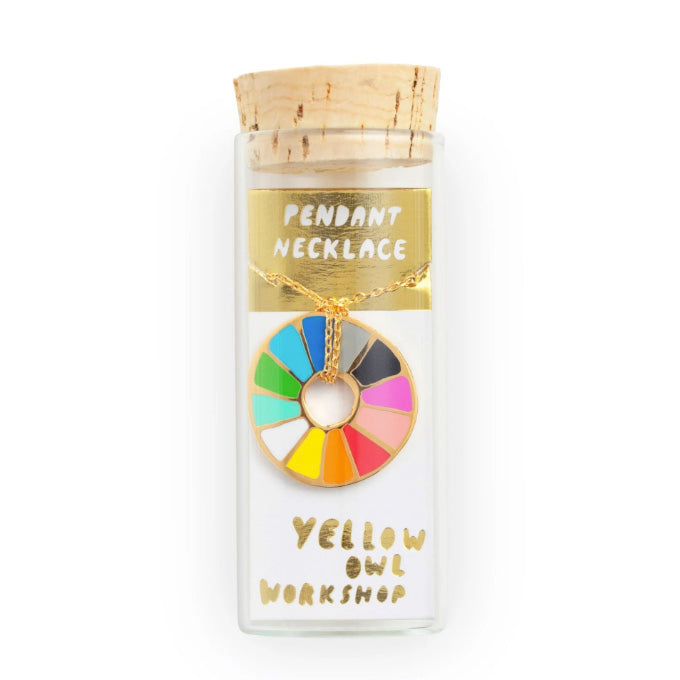Color Wheel Pendant Necklace – Princeton University Art Museum Store
