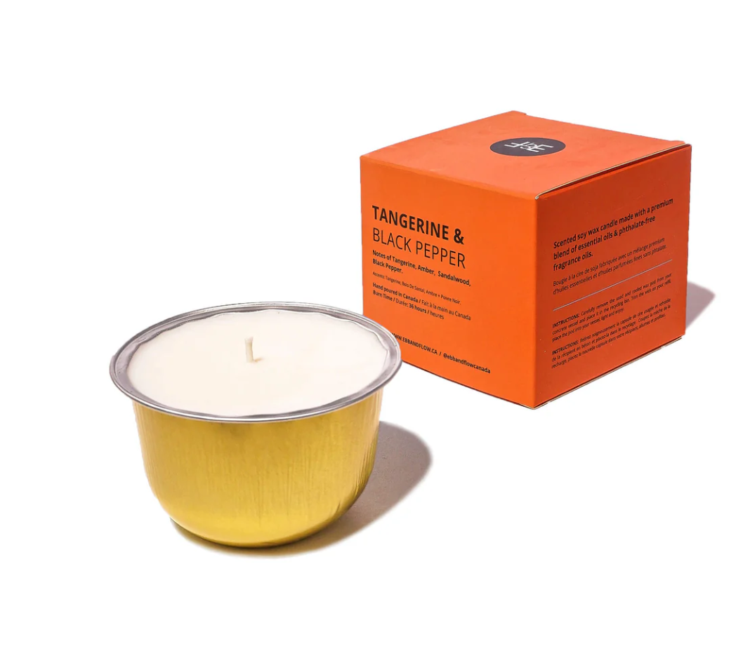 Tangerine Black Pepper Soy Wax Candle Pod Refill – Princeton University ...