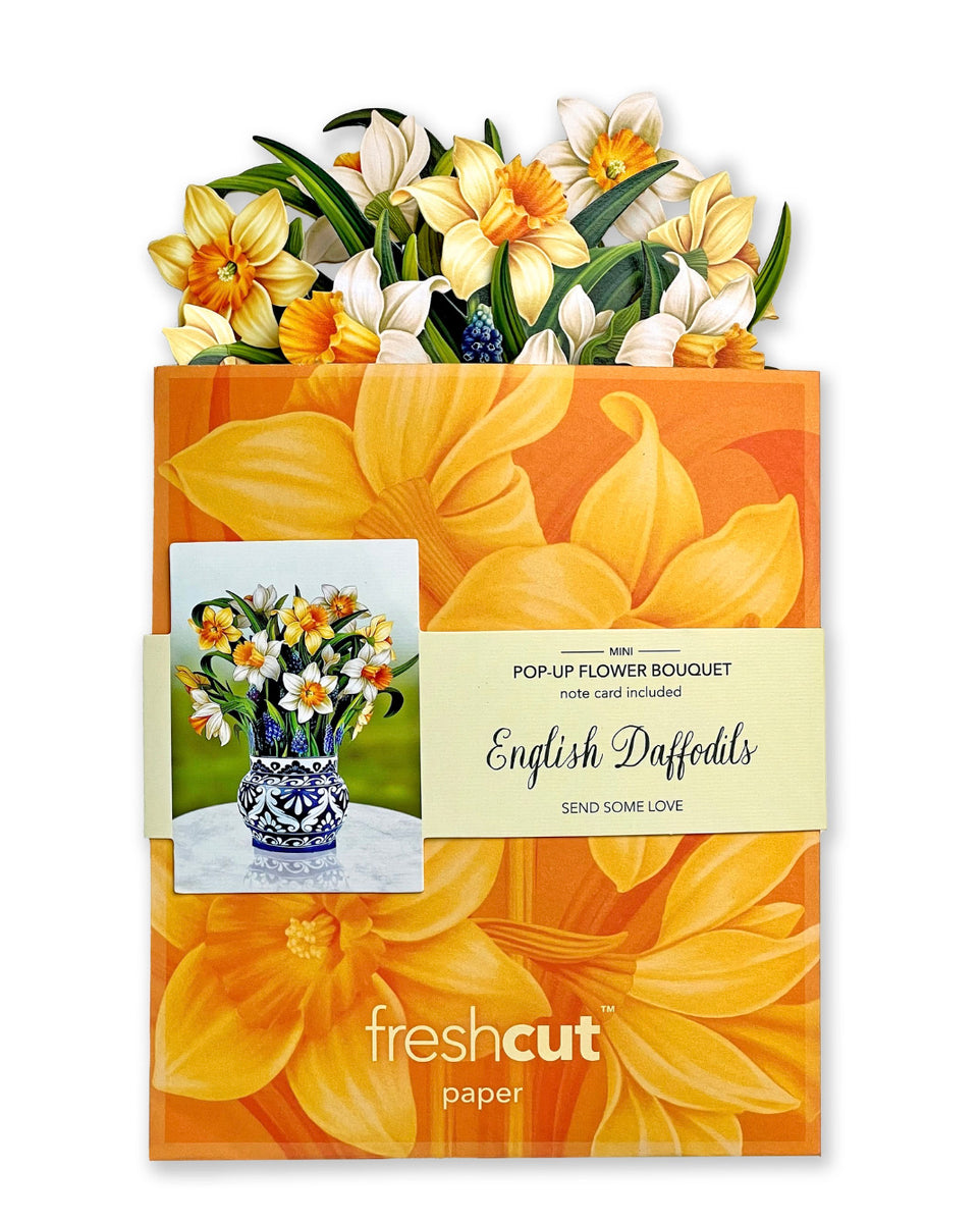 Mini English Daffodils Pop-Up Card – Princeton University Art Museum Store
